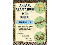 Animal Adaptations in the Desert by Teach Simple