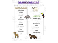 Animal Adaptations in the Desert by Teach Simple