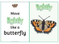 Animal Dance Cards - Movement Adverbs by Teach Simple