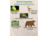 Animal Imagination Movement Printable by Teach Simple