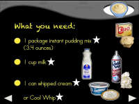 Animated Recipe: Instant Pudding VI by Teach Simple