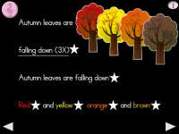 Animated Song: Autumn Leaves VI by Teach Simple