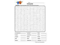Antonyms Word Search Worksheet by Teach Simple