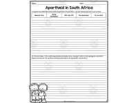 Apartheid in South Africa Reading Packet by Teach Simple