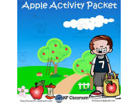 Apple Activity Packet with Johnny Appleseed by Teach Simple