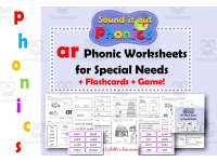 AR Phonic Worksheets for Early Years/Intervention by Teach Simple