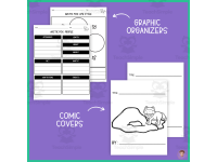 Arctic Fox Comic-Style Report (Arctic Animals) by Teach Simple