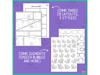 Arctic Fox Comic-Style Report (Arctic Animals) by Teach Simple