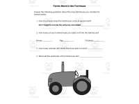 Area and Perimeter Farmer Project by Teach Simple