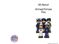 Armed Forces Day Adapted Book, Printable, Color and BW, Special Ed by ...