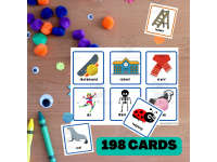 Articulation Flash Cards and Memory Game S-L-R Speech Therapy ...