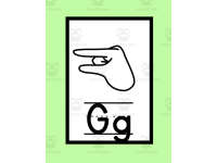 ASL Alphabet Poster Pack by Teach Simple