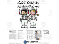 Astronaut Activity Packet and Worksheets by Teach Simple