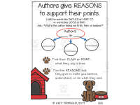 Author's Claims Anchor Chart by Teach Simple