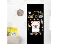 Back to School Bulletin Board Llama Space Themed by Teach Simple