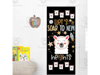 Back to School Bulletin Board Llama Space Themed by Teach Simple