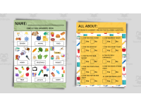 Back To School Icebreaker Worksheets by Teach Simple