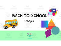 Back to School Shapes Build A Monster Activity by Teach Simple