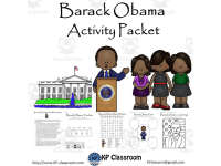 Barack Obama Activity Packet and Worksheets by Teach Simple