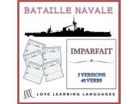 Bataille Navale - Imparfait - French imperfect tense by Teach Simple
