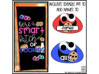 Batch of Smart Cookies End of Year Classroom Door Decoration Kit ...