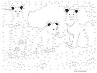 Bear Extreme Dot-to-Dot / Connect the Dots PDF by Teach Simple