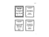 Beginner French Pronouns Task Cards - Pronoms Français - Cartes à ...