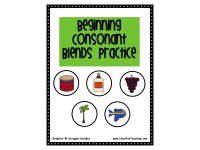 Beginning Consonant Blends Activity by Teach Simple