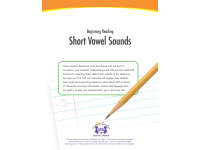 Beginning Reading: Short Vowel Sounds Printable Workbook by Teach Simple