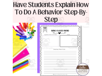 Behavior Recipe Cards For Kids-- SEL Topics and Assessment Tool by ...