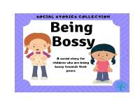 Being Bossy Social Story by Teach Simple