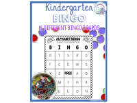 Bingo Board Games for Kindergarten by Teach Simple