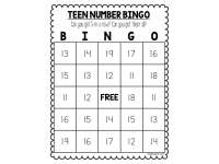 Bingo Board Games for Kindergarten by Teach Simple