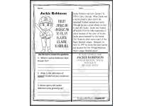 Biography: Jackie Robinson by Teach Simple