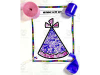 Birthday Q-Tip Art Packet by Teach Simple