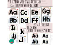 Boho Word Wall Editable Sight Words Cards - Boho Rainbow Classroom ...