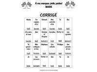 Boire present tense conjugation practice - À vos marques, prêts, partez ...