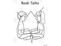 Book Talks Poster by Teach Simple
