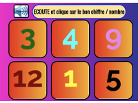 Boom Cards Numbers 1 - 20 FRENCH only Listening Comprehension Distance ...