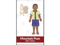 British Wildlife Yoga Cards for Kids by Teach Simple
