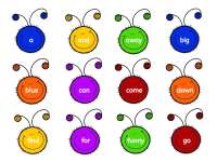 Build A Caterpillar Sight Words - Pre-Primer by Teach Simple