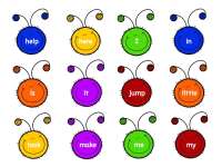 Build A Caterpillar Sight Words - Pre-Primer by Teach Simple