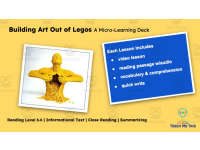 Building Art Out of Legos | Reading Comprehension Activities | Micro ...