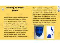Building Art Out of Legos | Reading Comprehension Activities | Micro ...