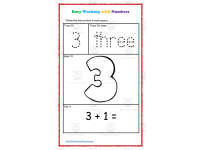 Busy Working with Numbers Worksheet by Teach Simple