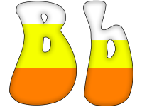 Candy Corn Alphabet by Teach Simple