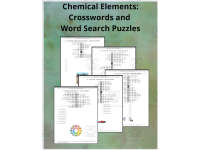 Chemical Elements: Crosswords and Word Search Puzzles by Teach Simple