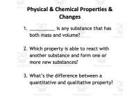 Chemistry Introduction - Bell Ringers, Class Warm-Ups, and Exit Tickets ...