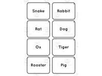 Chinese New Year Memory Card Activity by Teach Simple