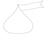 Chocolate Kisses Clip art by Teach Simple